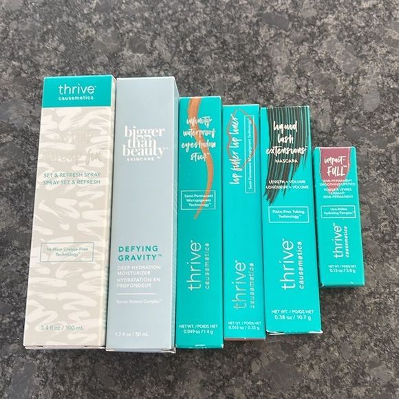 thrive causemetics | Makeup | Thrive Causemetics Newyear Bundle 6 Items ...